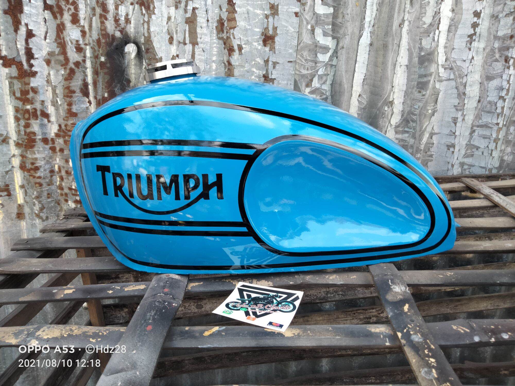 Tangki Custom Cat Tangki Japstyle Cat Tangki Triumph Cat | Lazada Indonesia
