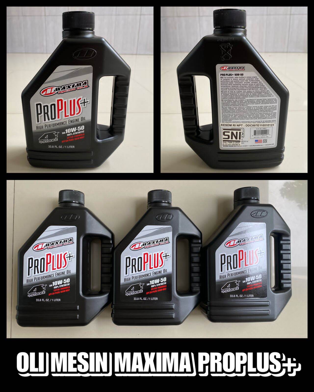 OLI MESIN MAXIMA PRO PLUS+ | Lazada Indonesia