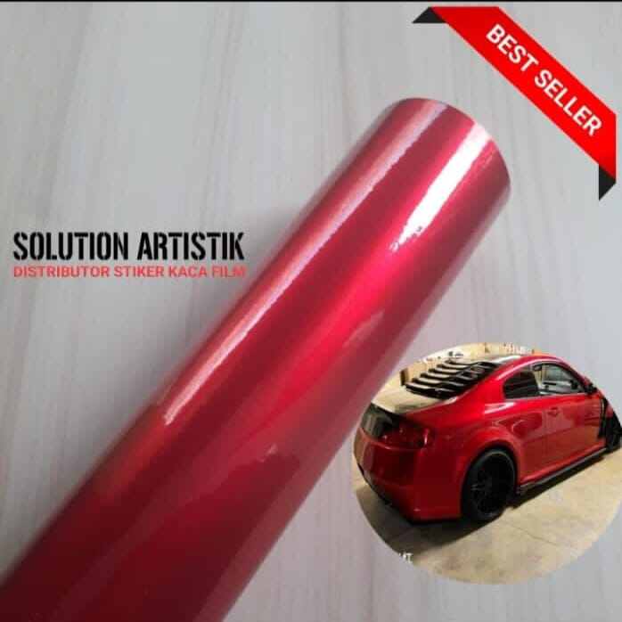 Scotlet Merah Metalik Candy Glossy | Lazada Indonesia