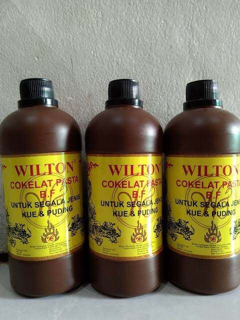 BOTOL COKELAT BLACK FOREST Wilton coklat pasta 1 kg | Lazada Indonesia