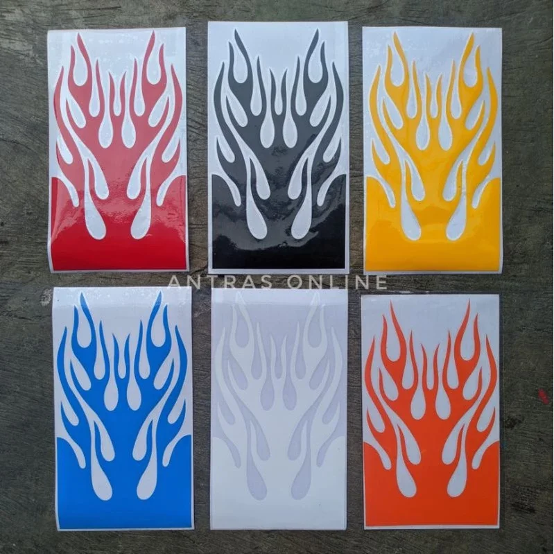 cutting sticker motif api-stiker spakbor atu bodi motor mobil | Lazada ...