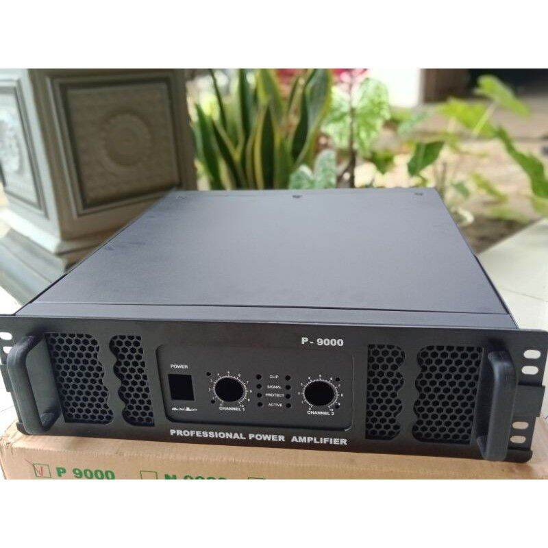 Bok power P9000 Box power P9000 2 Chanel box power amplifier p9000 ukuran 3u | Lazada Indonesia