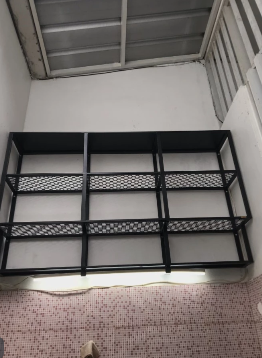 rak dinding dapur,rak besi expanded,rak aesthetic,take bumbu estetik ...