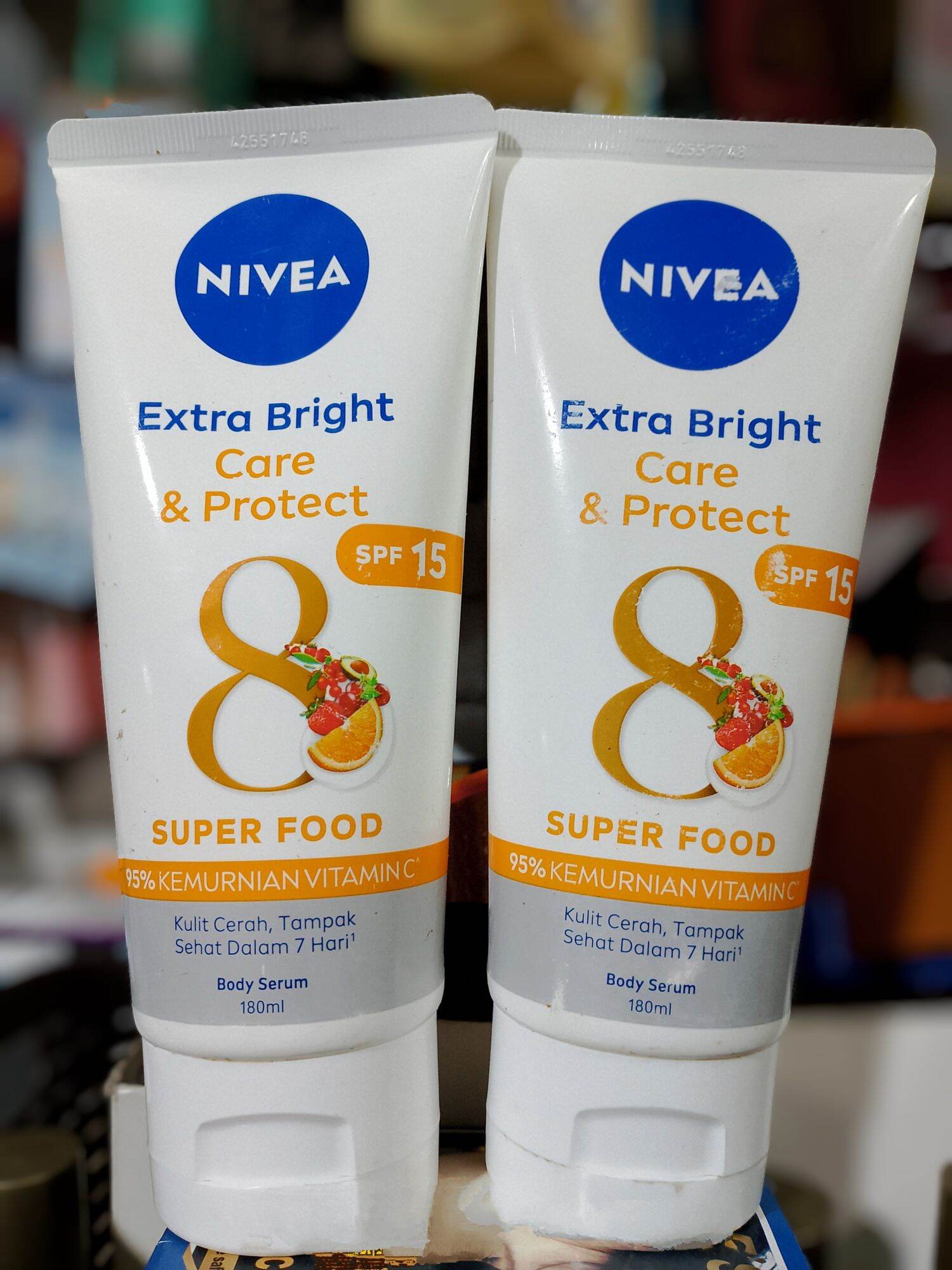 NIVEA BODY SERUM EXTRA BRIGHT KEMASAN 180ML HARGA TERMURAAH ORIGINAL ...