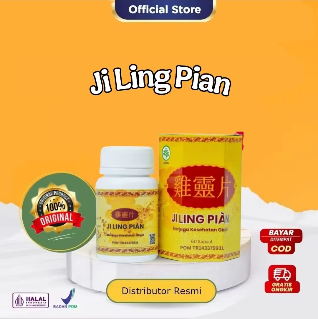 REDY JI LING PIAN Obat Untuk Batu Ginjal, Infeksi Saluran Kandung Kemih ...