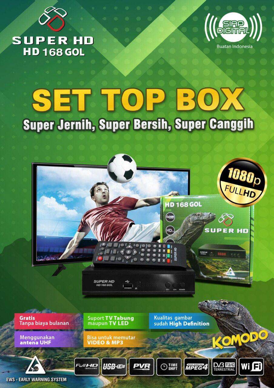 stb super hd komodo set top bos super hd | Lazada Indonesia