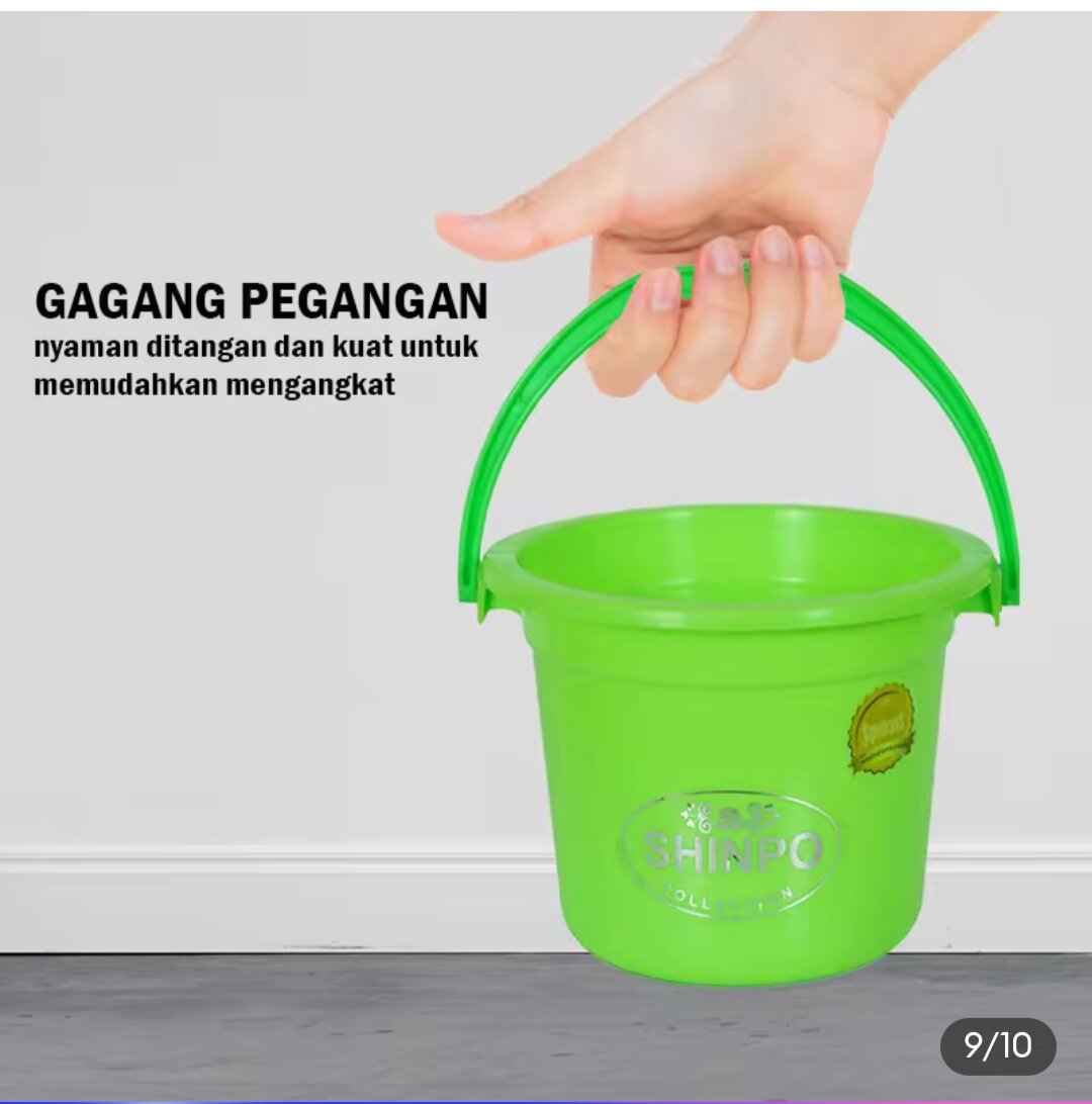 ember plastik kecil Sinpo /ember kecil warna ukuran 1,5liter by Mugi ...