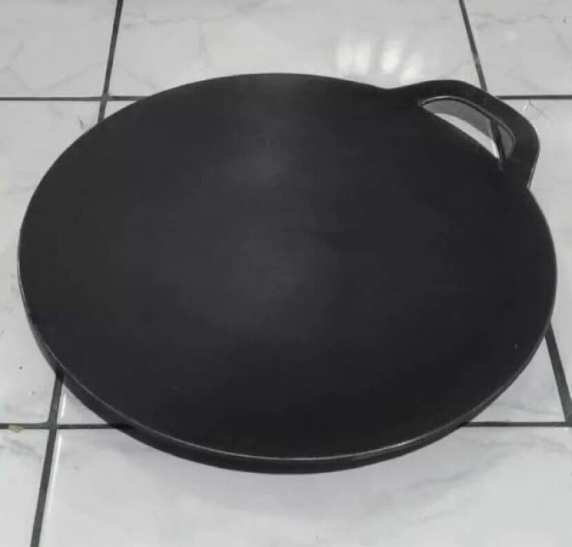 wajan martabak telur plat besi baja hitam | Lazada Indonesia