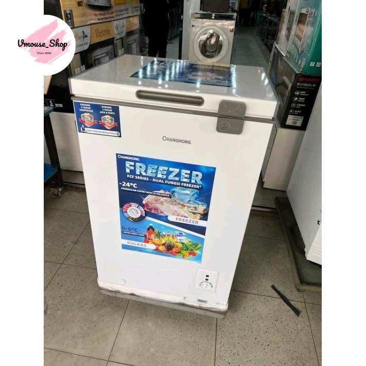 CHEST FREEZER CHANGHONG FCF 136DW - BOX FREEZER CHANGHONG 100 LITER ...