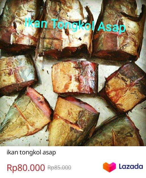ikan tongkol asap kwalitas kering gurih 250 grm,garansi ,cod | Lazada ...