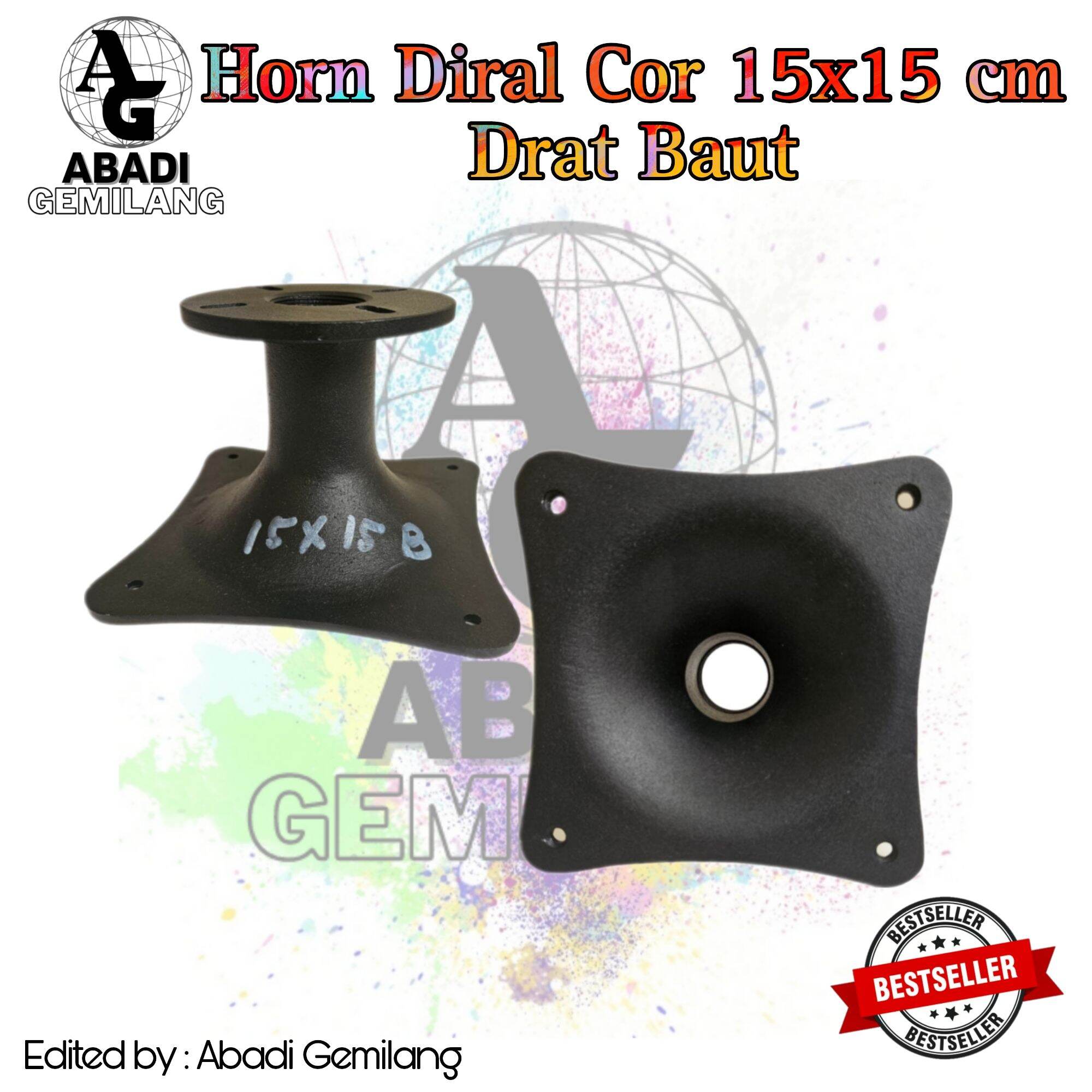 Horn Tweeter Diral Cor 15x15 cm Multi Drat Baut / Corong Twiter Diral 15x15 | Lazada Indonesia