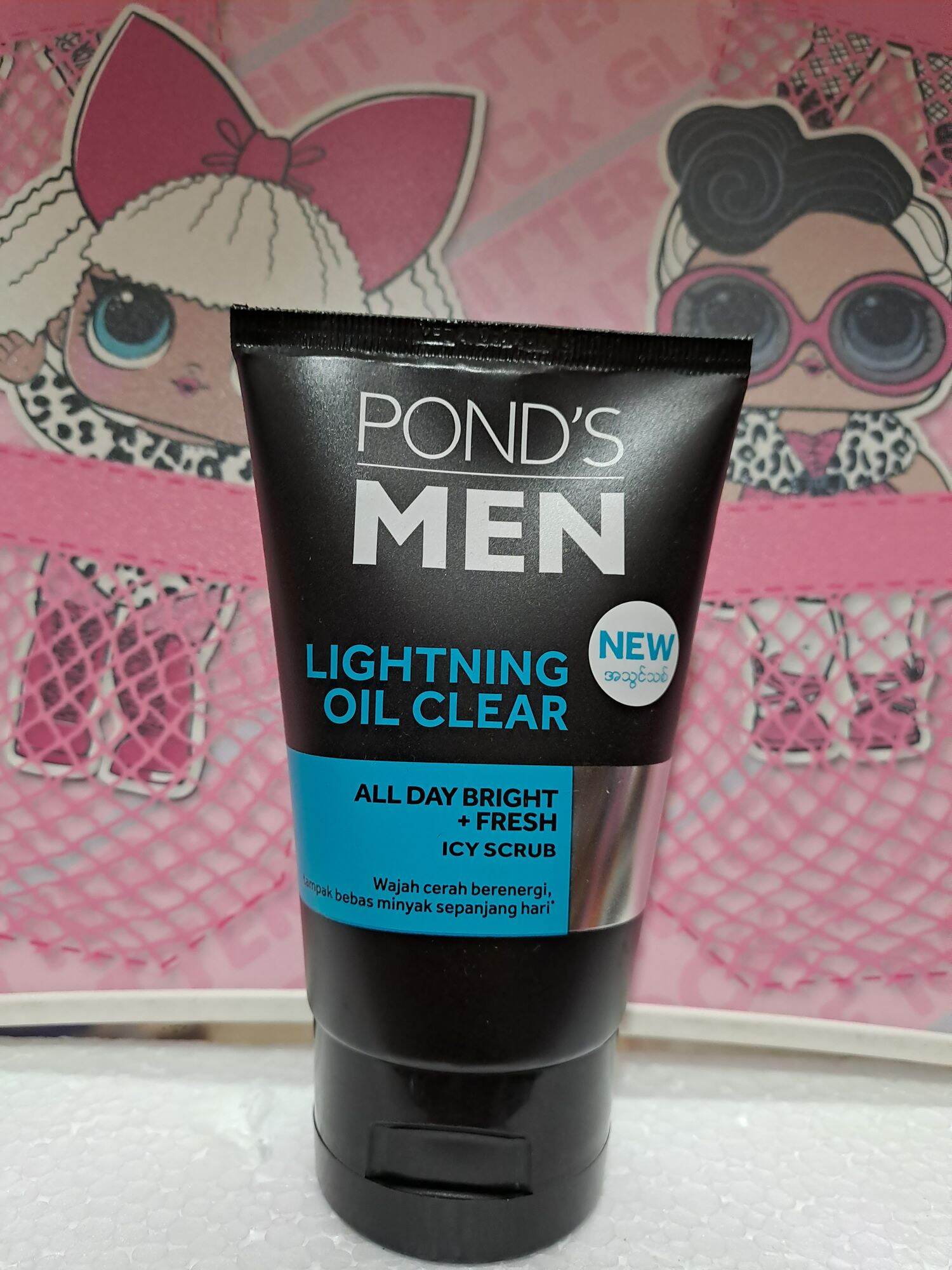 PON’S MEN ACNE SOLUTION & Lightening Oil Clear FACIAl FOAM 100gr ...