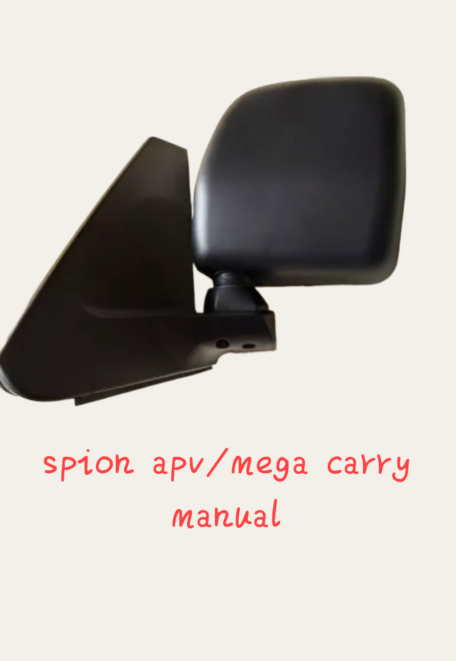 spion apv / mega carry manual | Lazada Indonesia