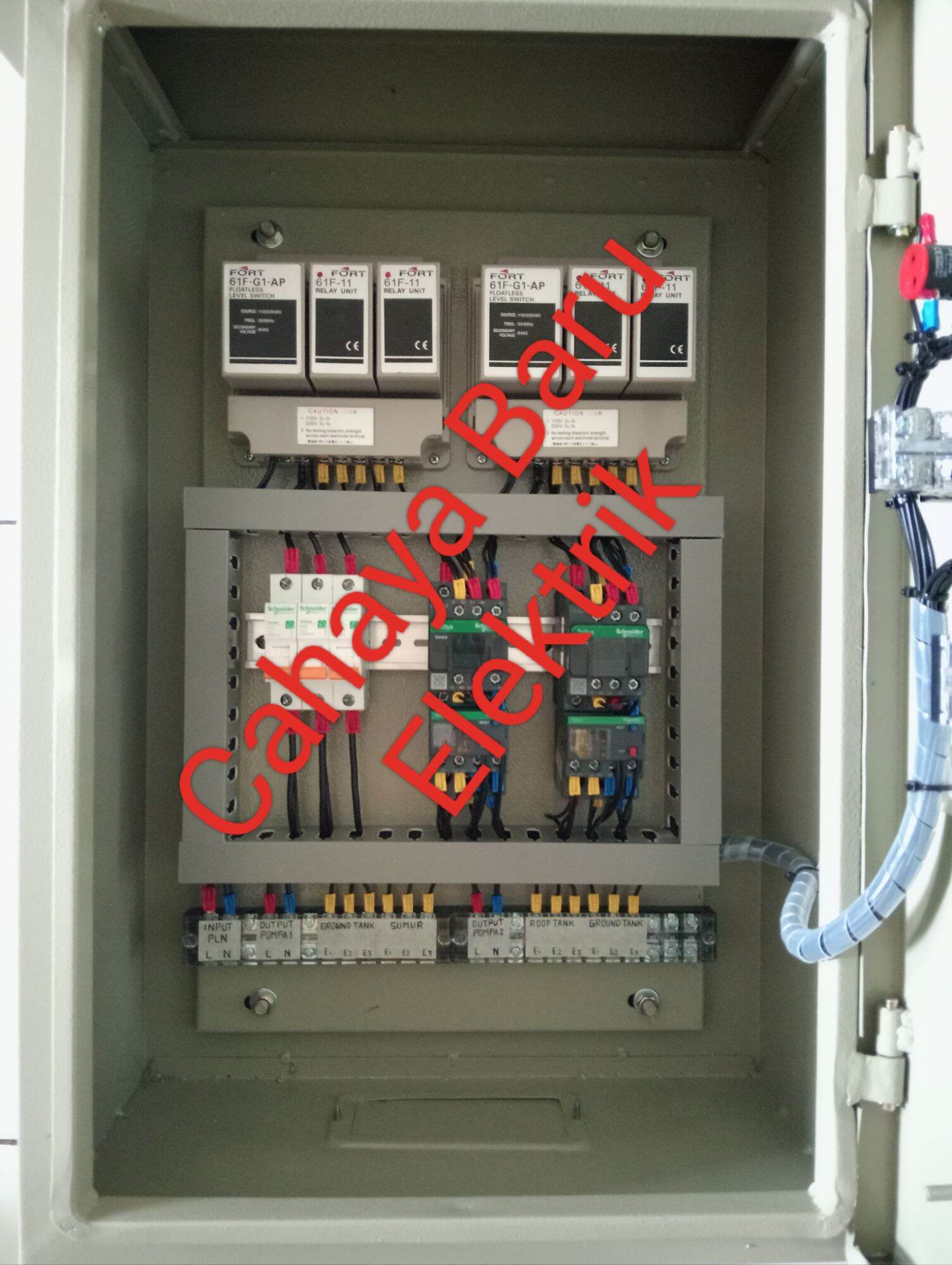 Panel Pompa Submersibel 2 HP Dan Pompa Transfer 2HP 1 Phase 2 Kontrol ...
