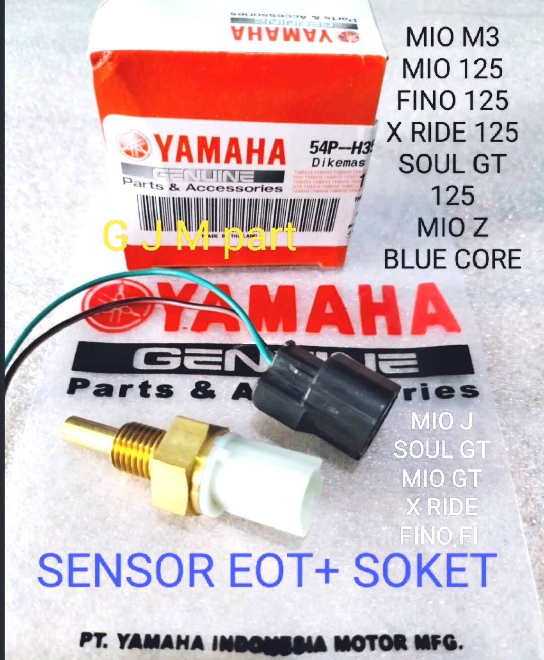 KABEL SOKET SENSOR EOT SENSOR SUHU THERMOSENSOR YAMAHA MIO J SOUL GT X ...