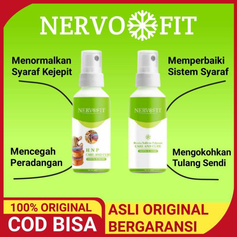 NERVOFIT SPRAY NATURAL OIL ORIGINAL MENGATASI SYARAF KEJEPIT DAN NYERI ...