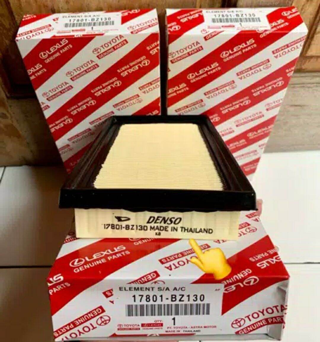 Filter Udara / Air Filter / Toyota Calya, Sigra, Agya 1200, Ayla 1200 ...