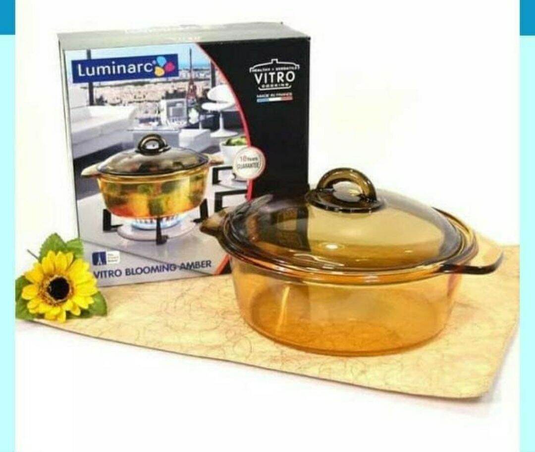 Panci luminarc vitro 1liter | Lazada Indonesia