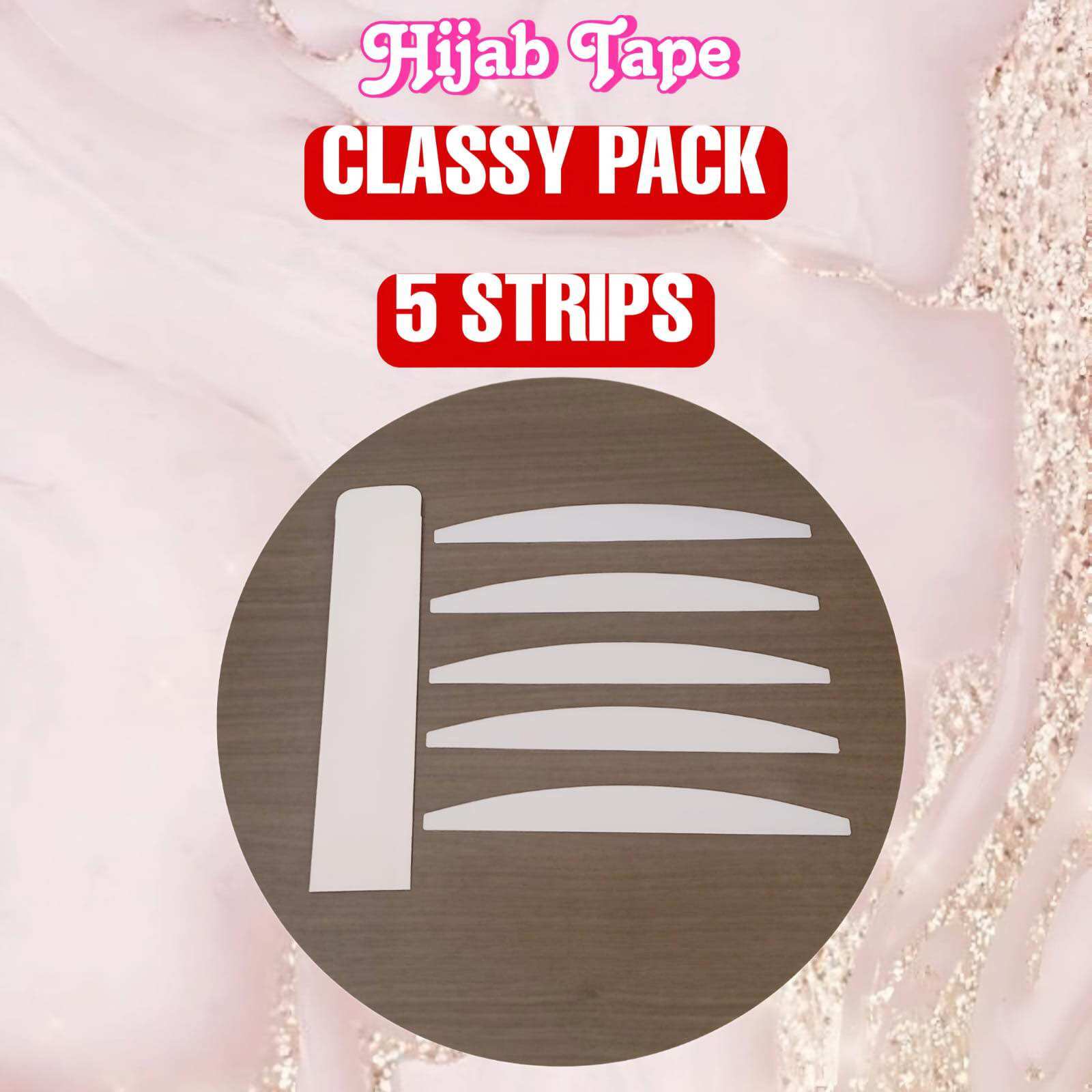 Hijab Tape Classy (Isi 5) Membuat Hijab Melengkung Paripurna Membuat ...