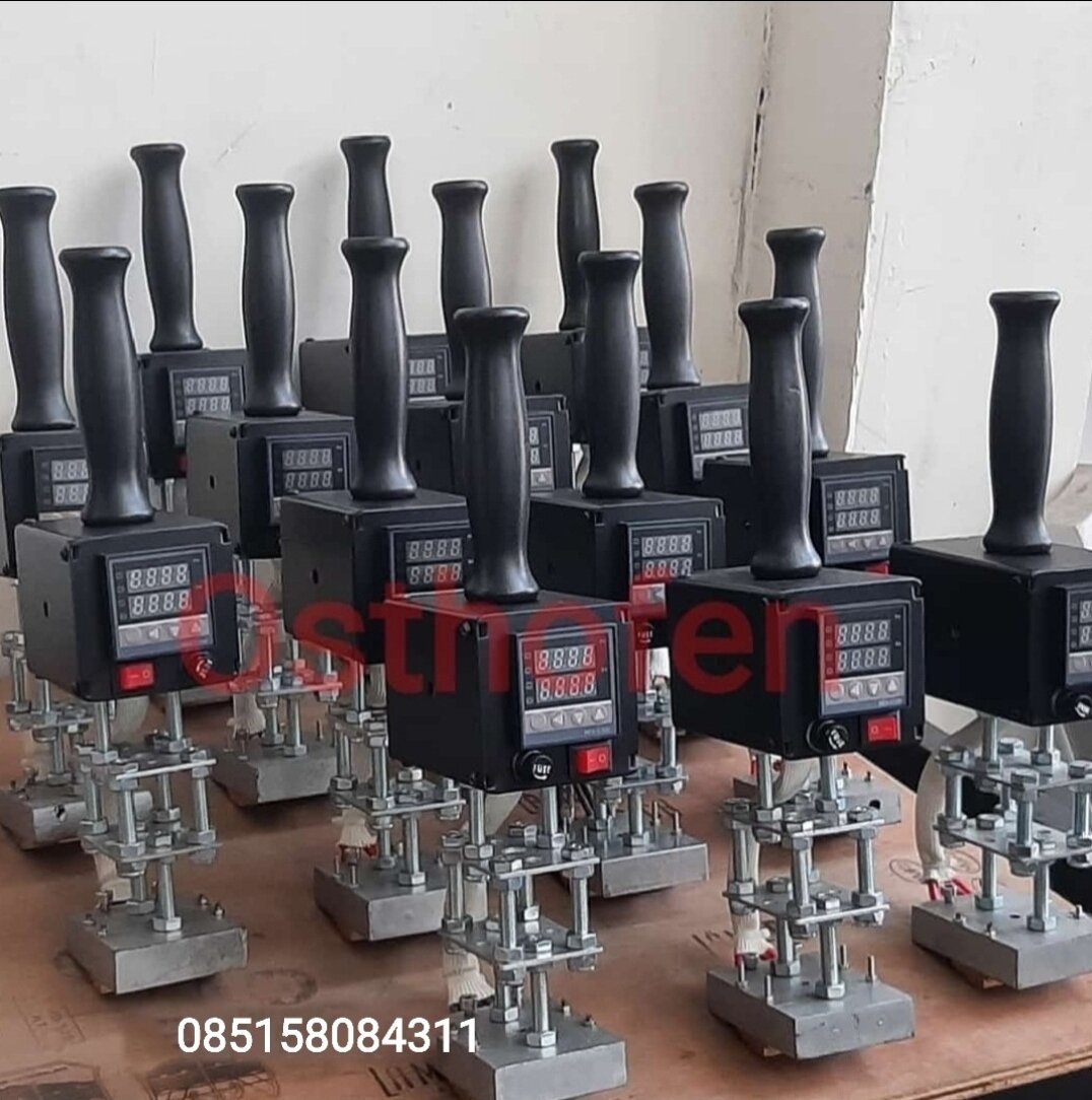 Custom Stamp Model Digital Stempel Besi untuk Emboss Box Plastik ...