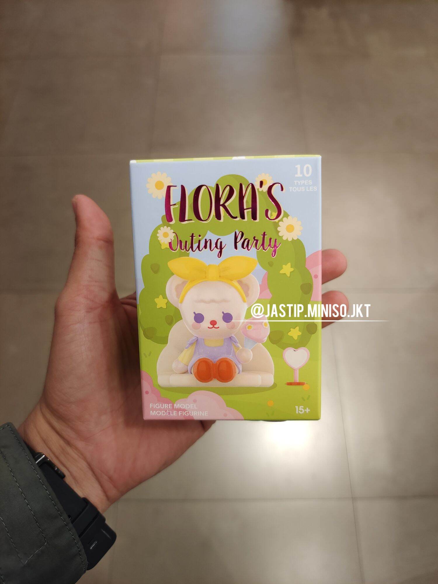 MINISO 🆕 Wonteddy Flora Outing Series Figure Model Blind Box | Lazada ...