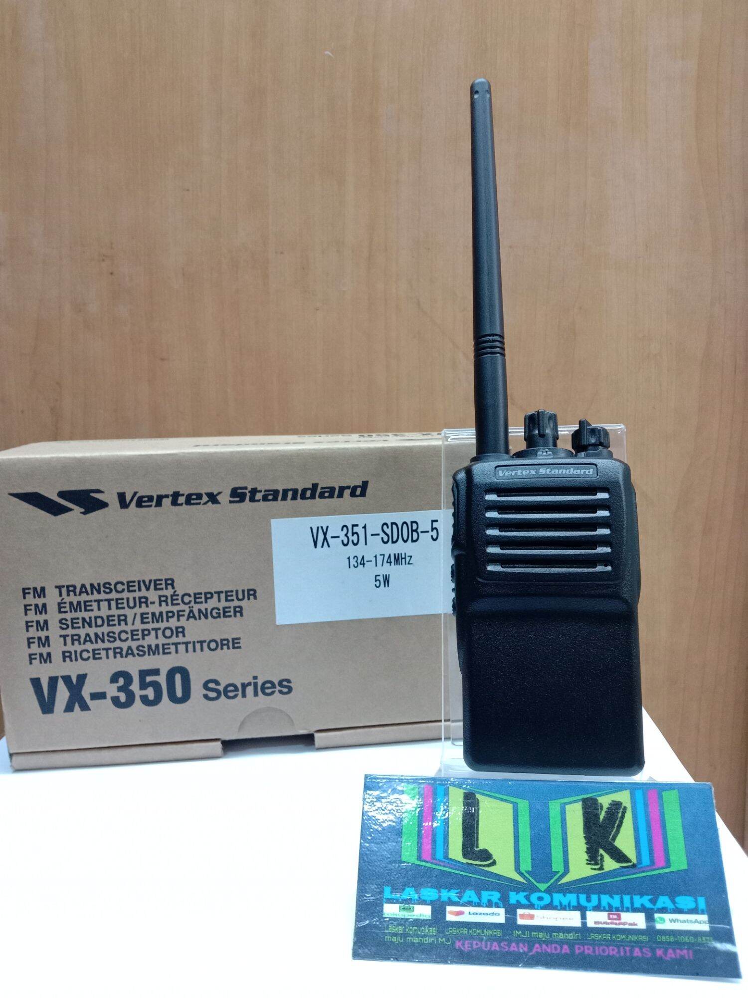 HT VERTEX STANDARD VX 351 vhf | Lazada Indonesia