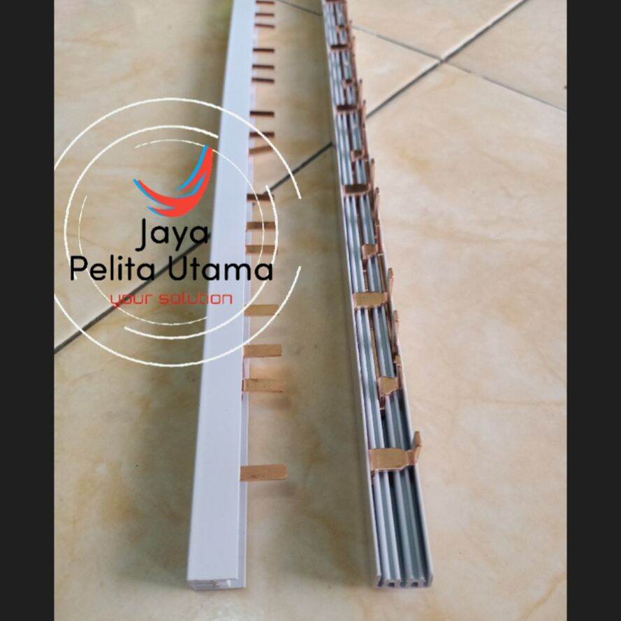 busbar sisir mcb 3phase panjang 1mtr tembaga | Lazada Indonesia