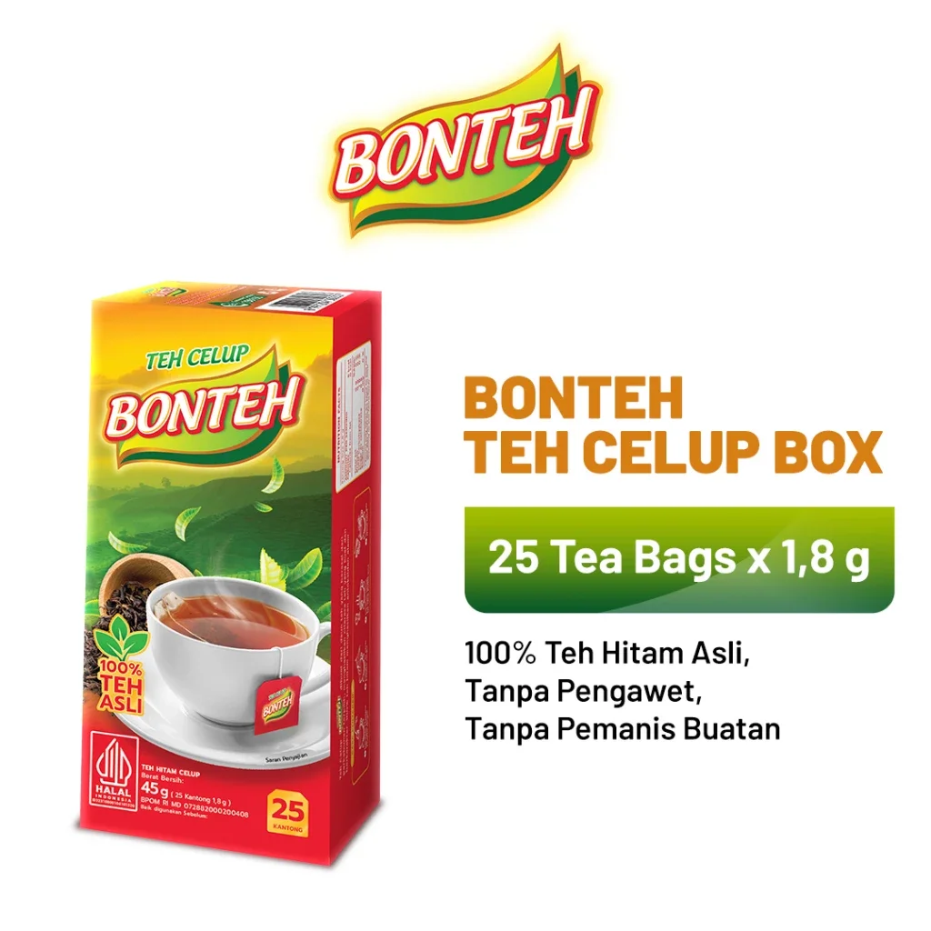Teh Celup BONTEH box isi 25 pcs | Lazada Indonesia