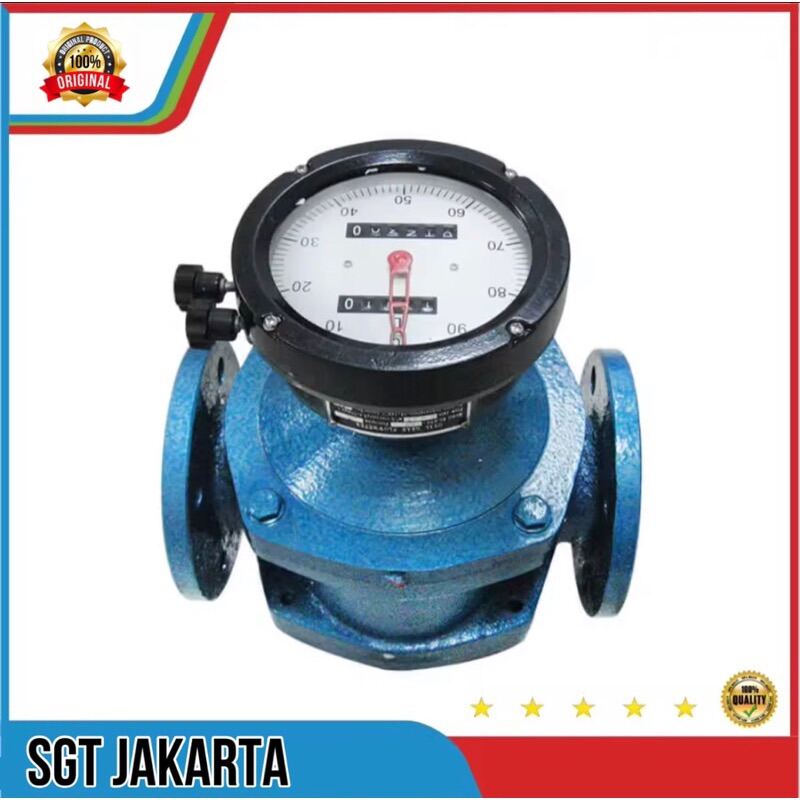 Oval Gear Flowmeter Solar Flow Meter Air Meteran Minyak Alat Ukur Kimia ...