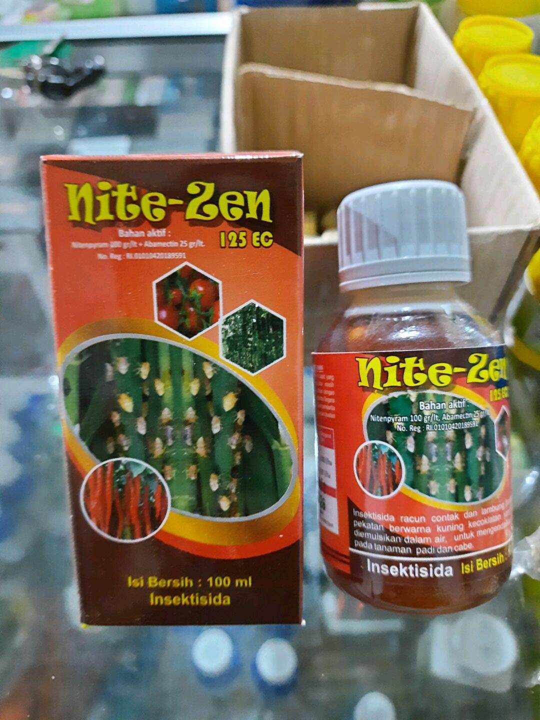 Insektisida NITE-ZEN NITEZEN NETIZEN 125EC Kemasan 100ml (original 100% ...