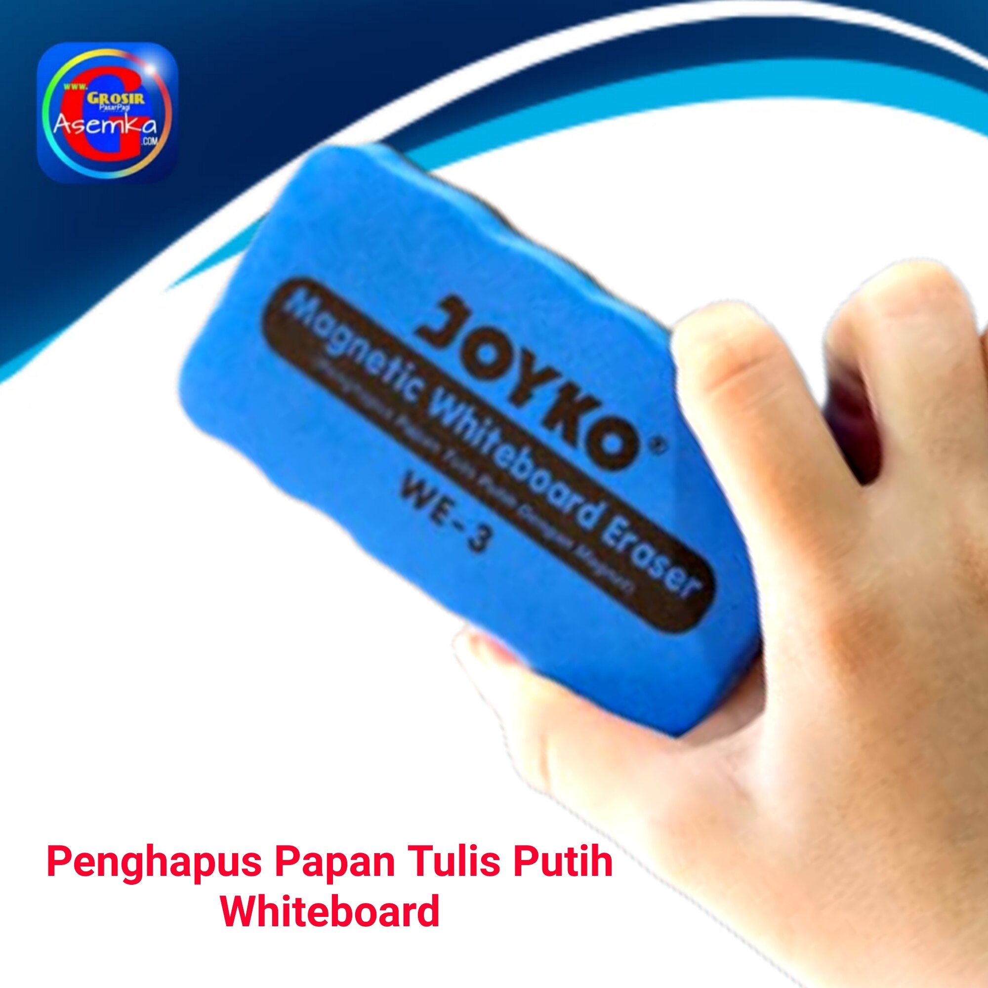 Whiteboard Eraser Penghapus Papan Tulis Putih Joyko WE-3 Magnet Satuan 1pcs | Lazada Indonesia