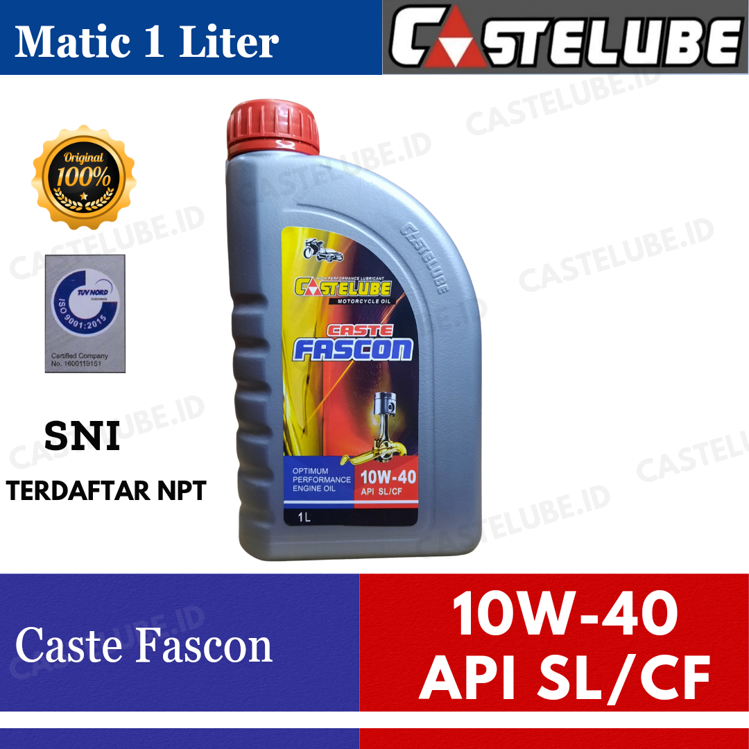 Castelube Fascon Oil 10W-40 1L | Lazada Indonesia