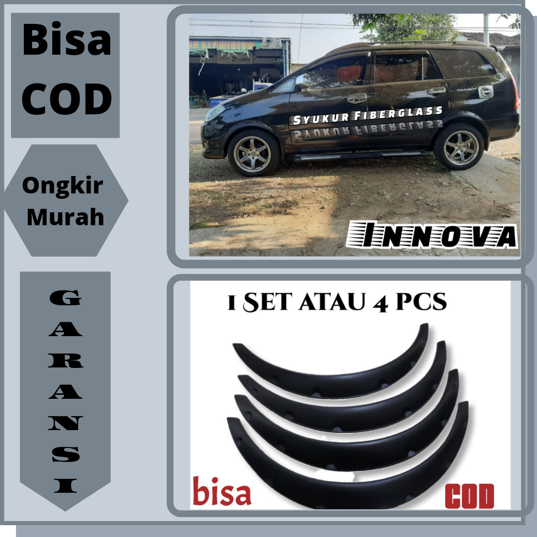 Over Fender Innova Old Universal 4 pcs | Lazada Indonesia