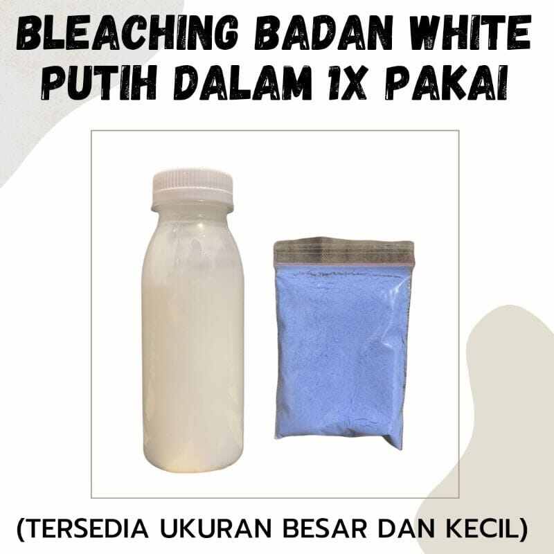 100 mil BLEACHING BADAN WHITENING / BLEACHING BADAN | Lazada Indonesia