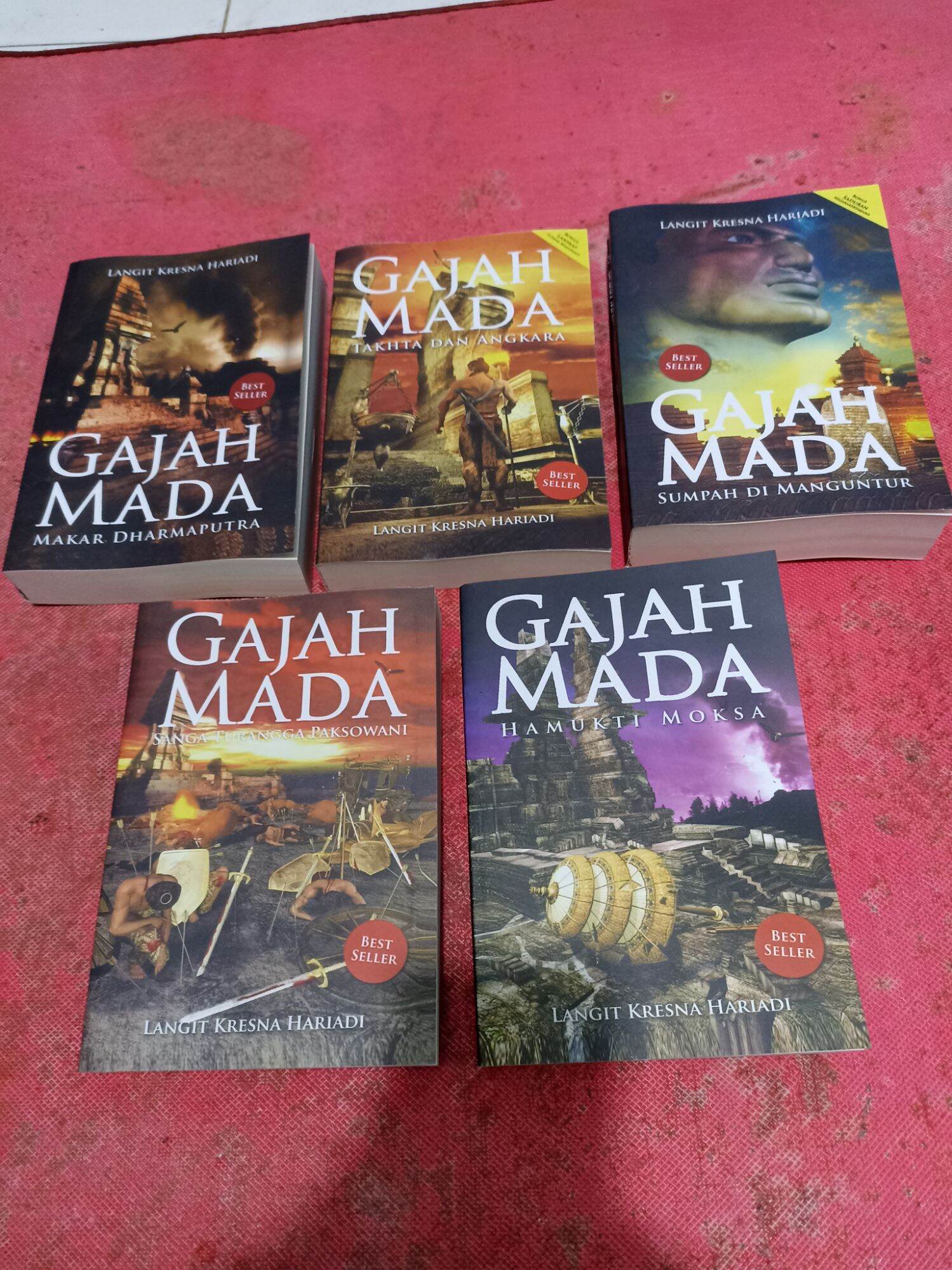 novel gajah mada satu set 5 jilid | Lazada Indonesia