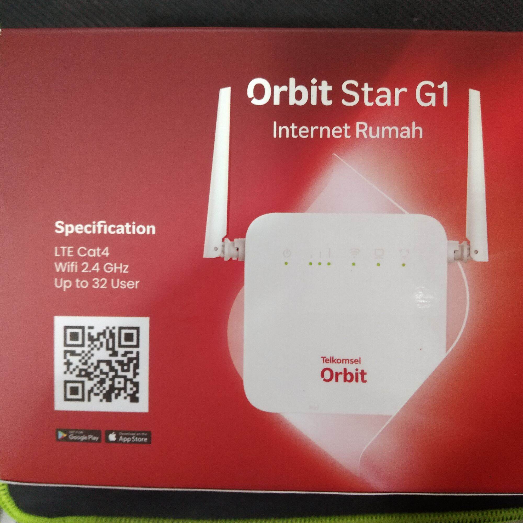 Telkomsel Orbit Star G1 Modem Wifi 4G High Speed Bonus Data 150gb ...