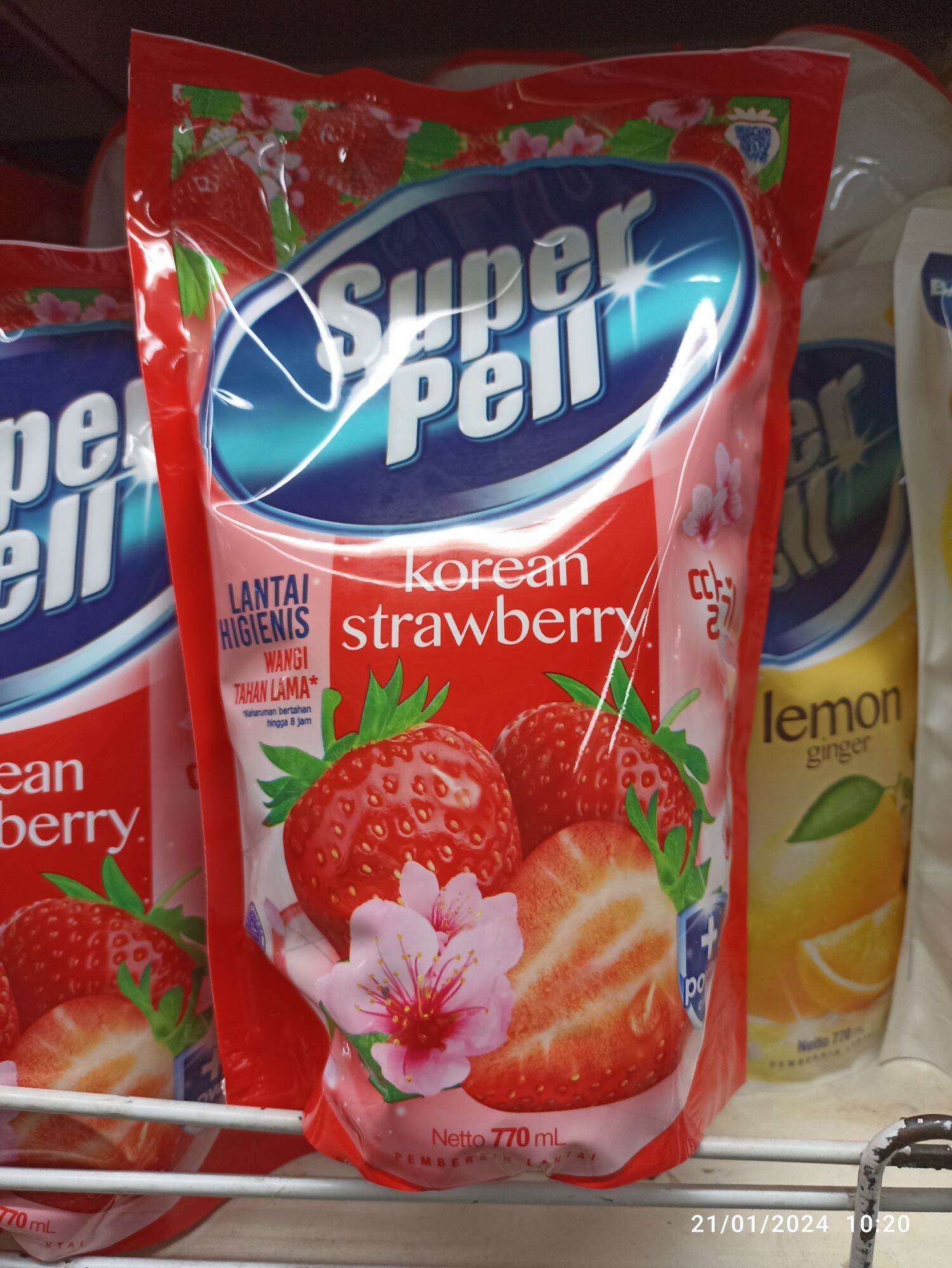Superpel Korean strawberry | Lazada Indonesia