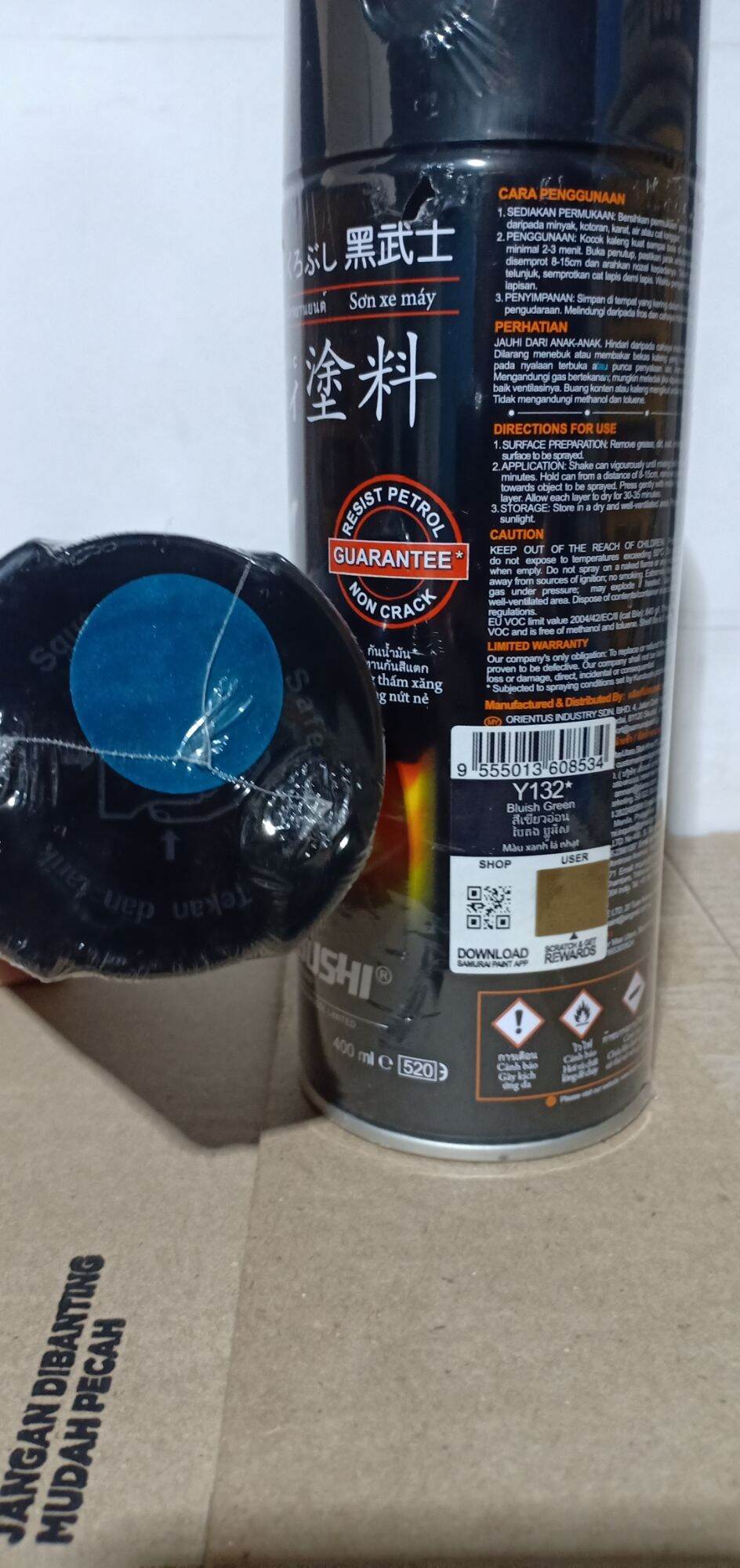 Pilok Cat Semprot Ready Berbagai Warna Merah Putih Hitam Biru Candy ...