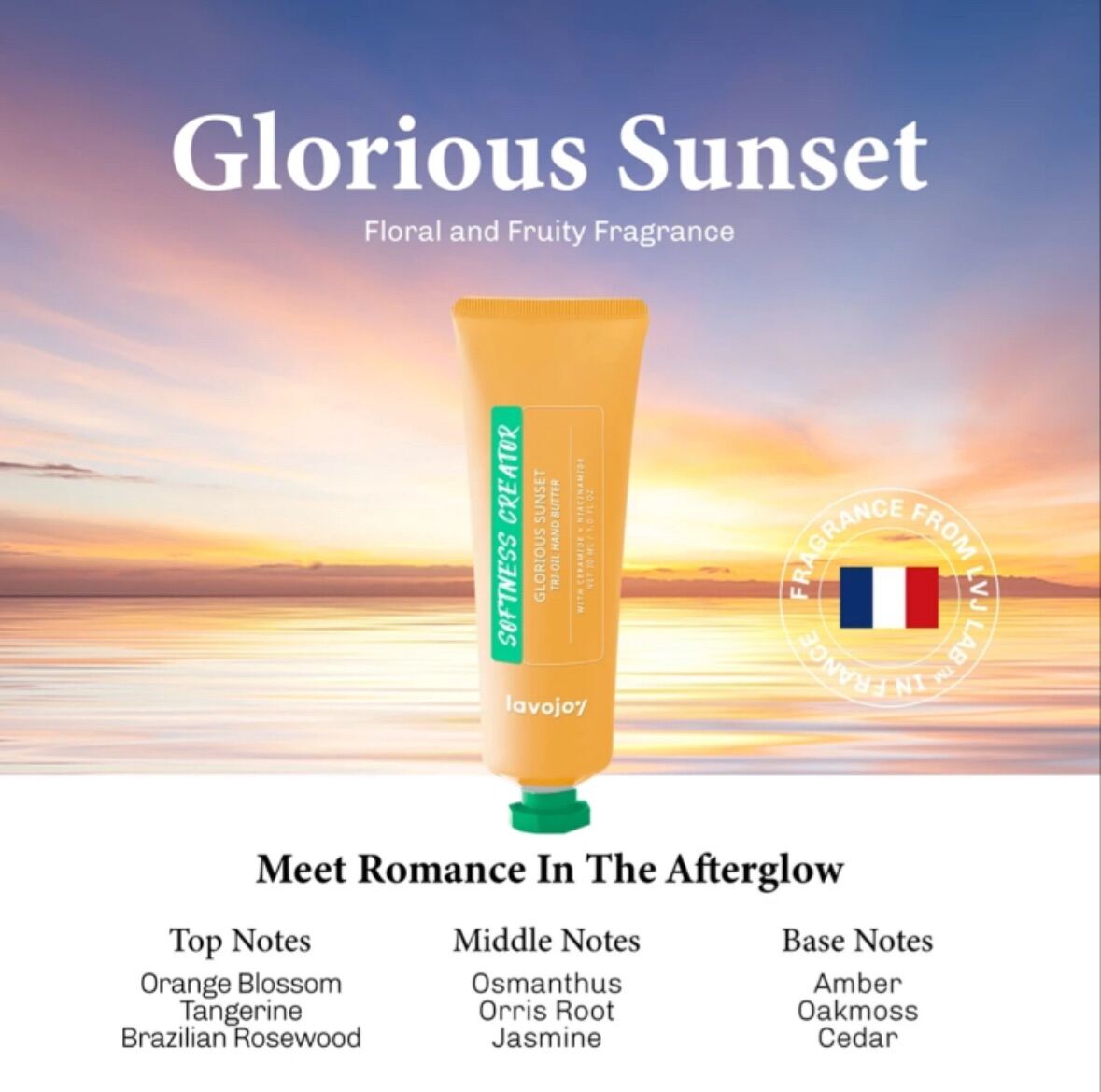 LAVOJOY HAND BUTTER SOFTNESS CREATOR HAND CREAM MELLOW MORNING GLORIOUS ...