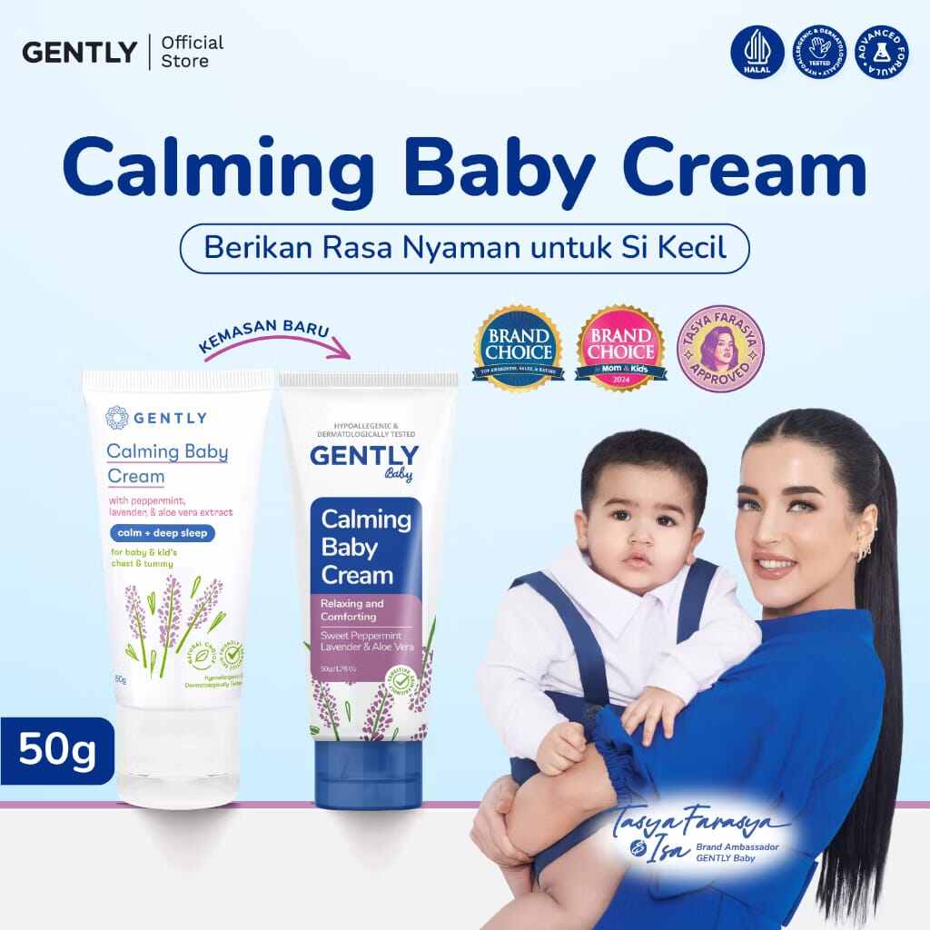 Gently Calming Baby Cream Krim Bayi Penghangat dan Pereda Kolik Bayi ...