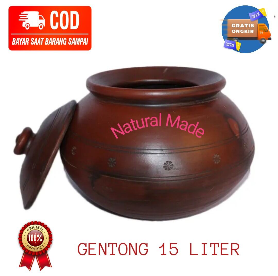 GENTONG TANAH LIAT / GENTONG GERABAH / GENTONG BERAS / GENTONG DAWET 15 ...
