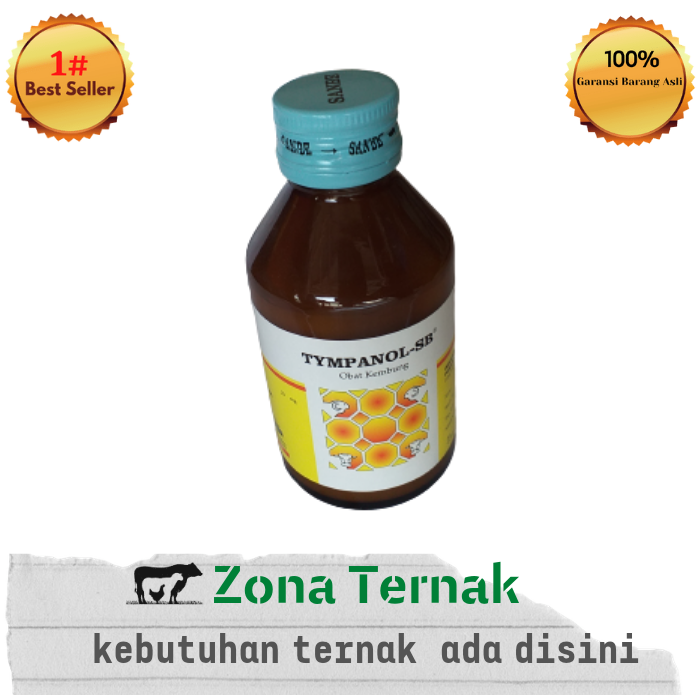 TYMPANOL SB 100 ML - obat kembung sapi kambing domba hewan ternak ...