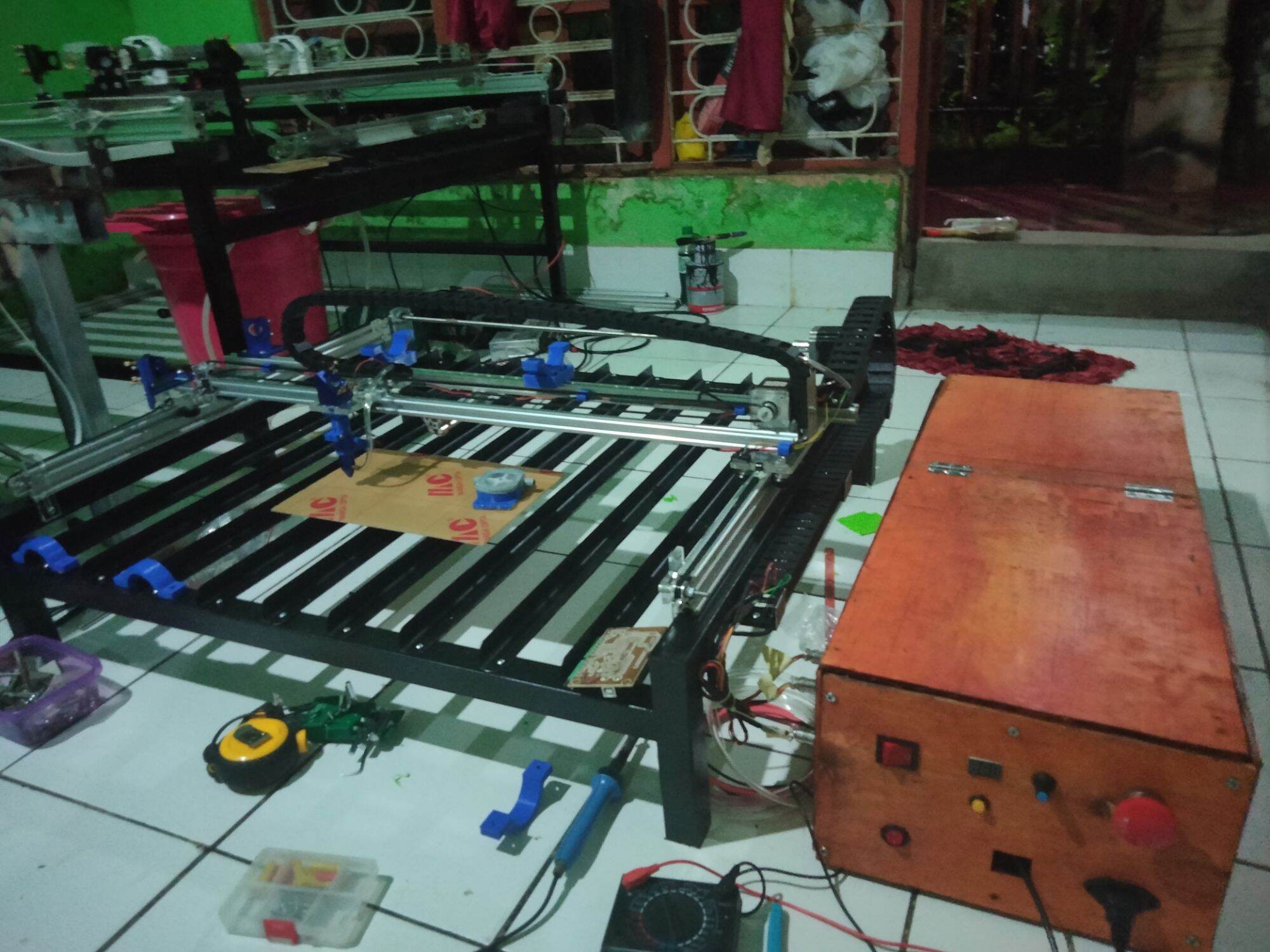 DIY CNC LASER CO2 40 WATT 40 × 60 CM (Area kerja bisa custom) | Lazada ...