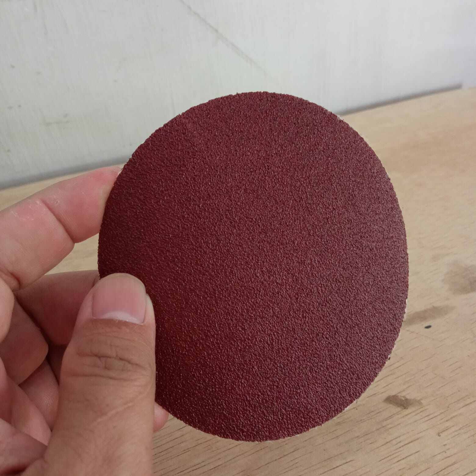 2 Lembar Amplas Bulat / Amplas Bulat Grit 60 Grit 80 Grit 100 Grit 120 ...