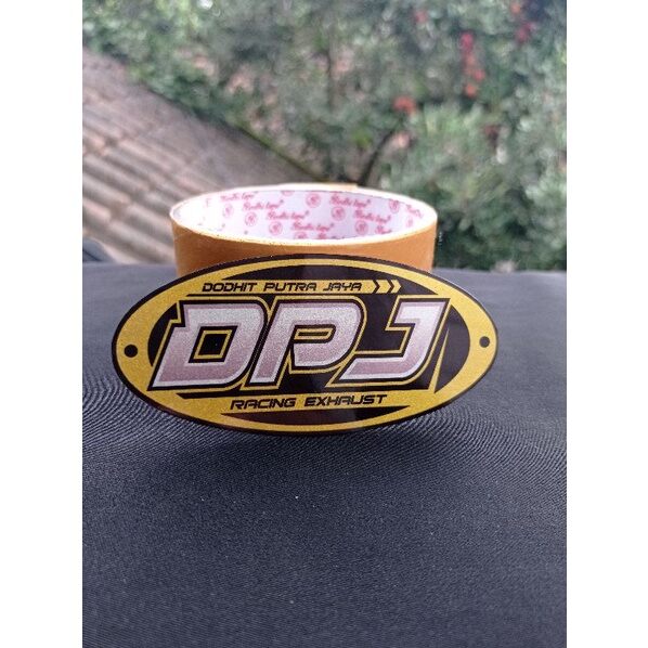Logo Emblem Knalpot racing merk DPJ | Lazada Indonesia