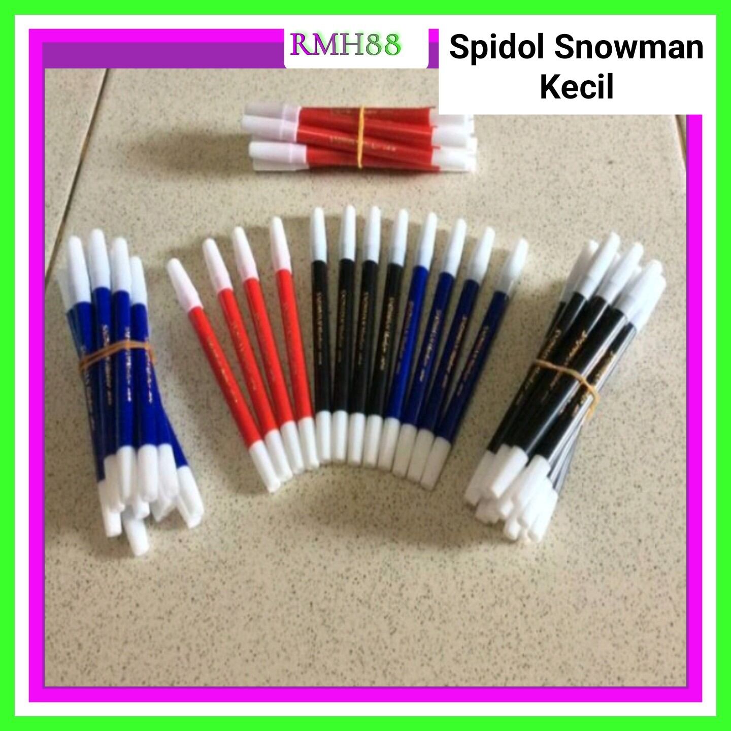 1 Pak Spidol Kecil Snowman 1 Pak isi 12 Pcs | Lazada Indonesia