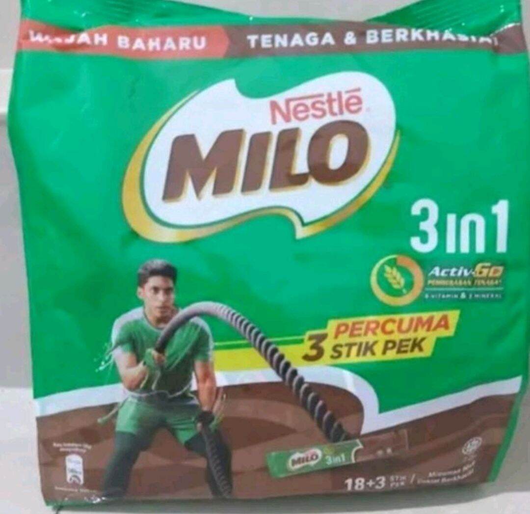 Milo 3 in 1 sachet | Lazada Indonesia