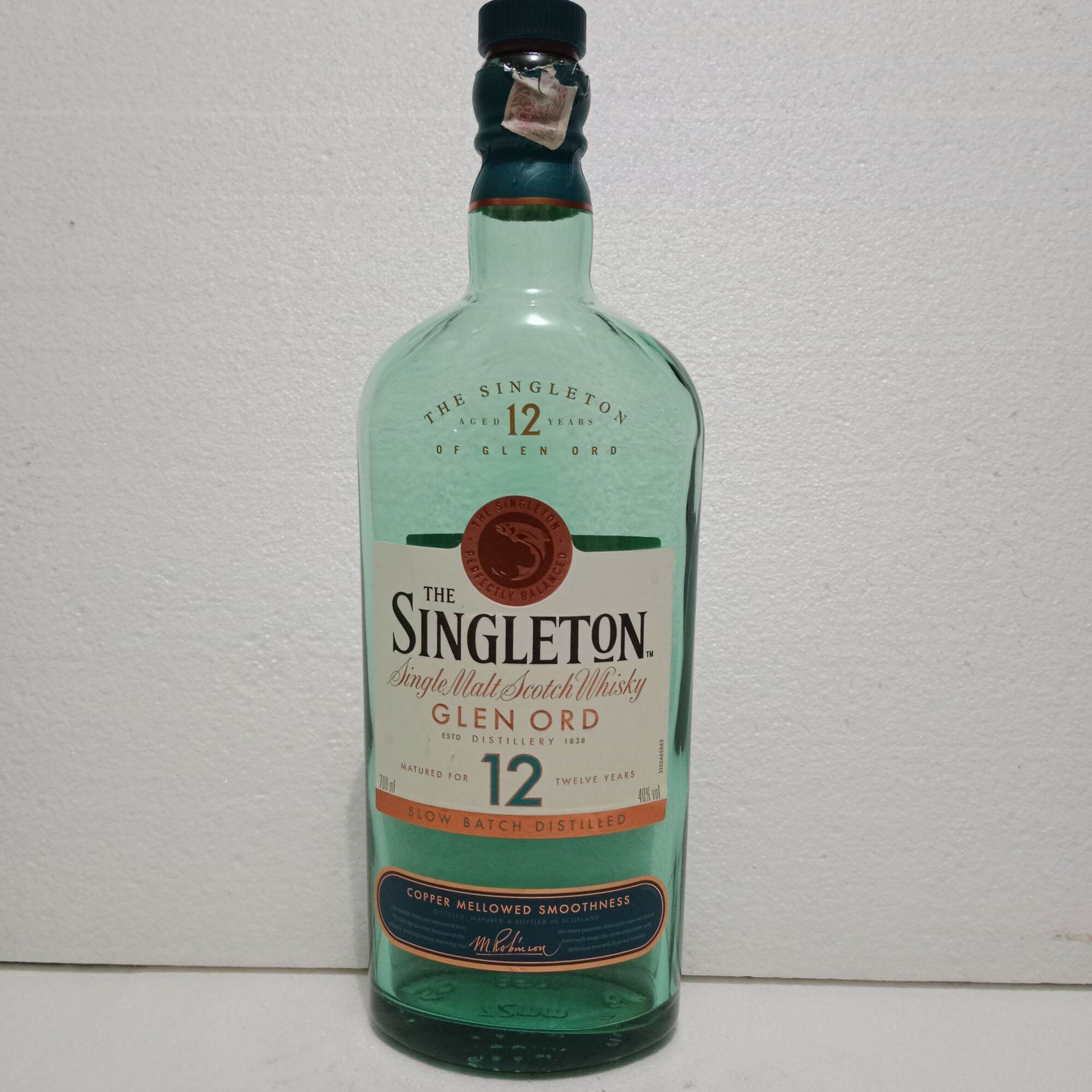 pajangan botol kosong bekas minuman singleton 12 | Lazada Indonesia