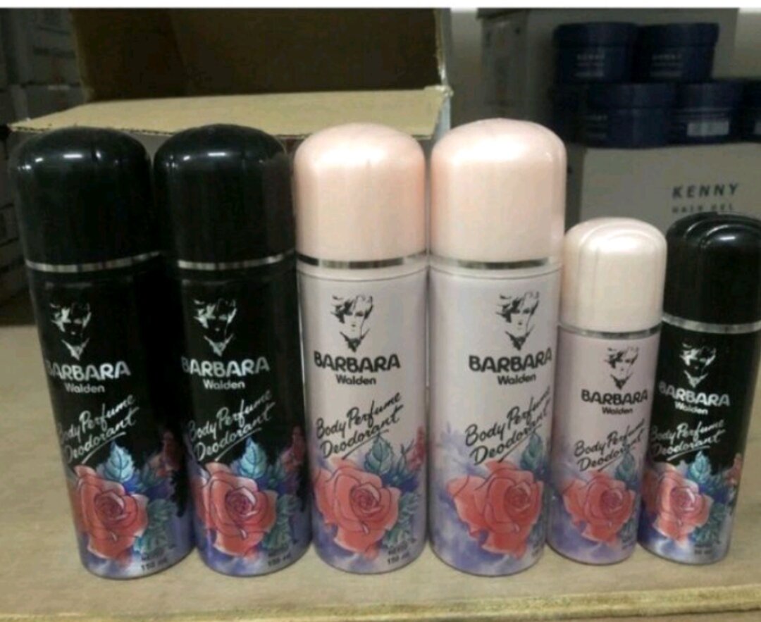 BARBARA DEO BODY SPRAY 150 ML, 50 ML/PARFUM BARBARA (BLACK/PINK ...