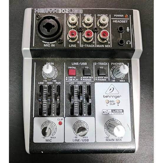 BEHRINGER XENYX 302USB MIXER WITH SOUNDCARD | Lazada Indonesia